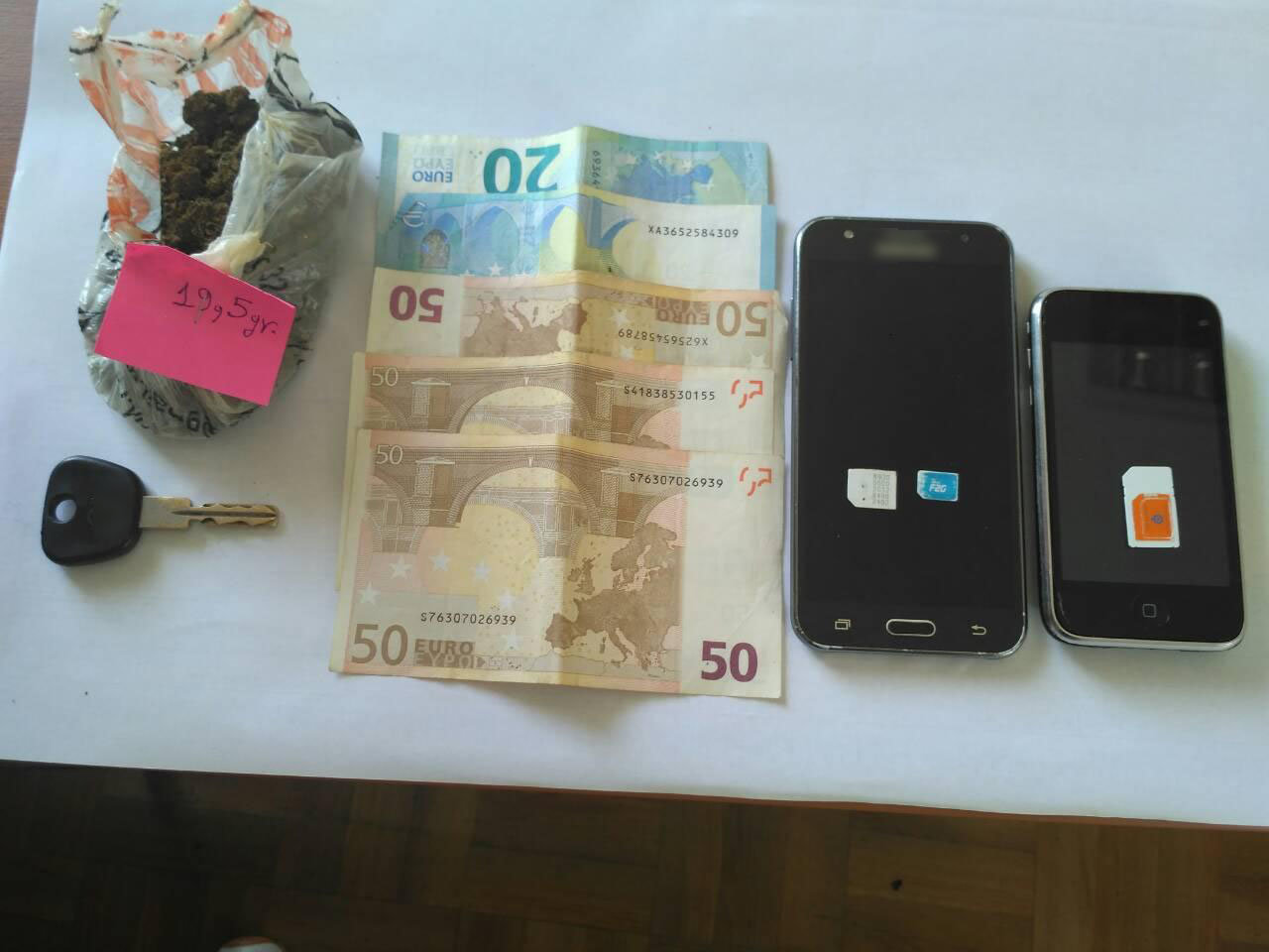 Sekuestrohet një sasi e madhe droge, arrestohet greku dhe shqiptari ... Sekuestrohet një sasi e madhe droge, arrestohet greku dhe shqiptari ...